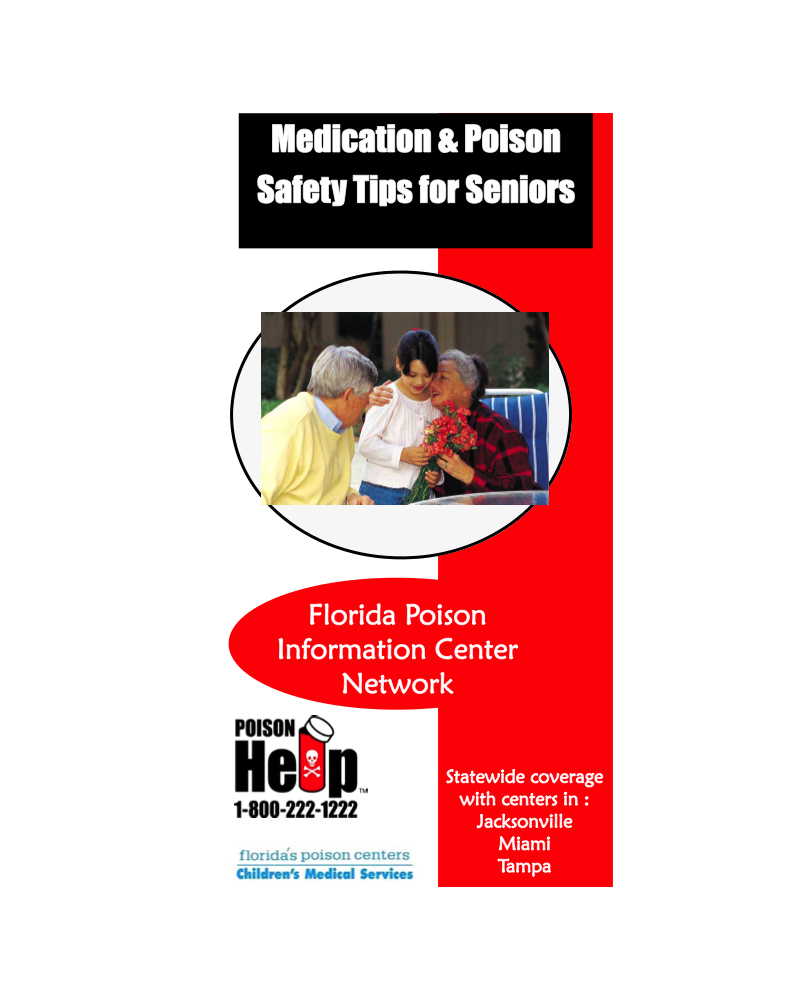 Educational Materials - Florida's Poison Control Centers