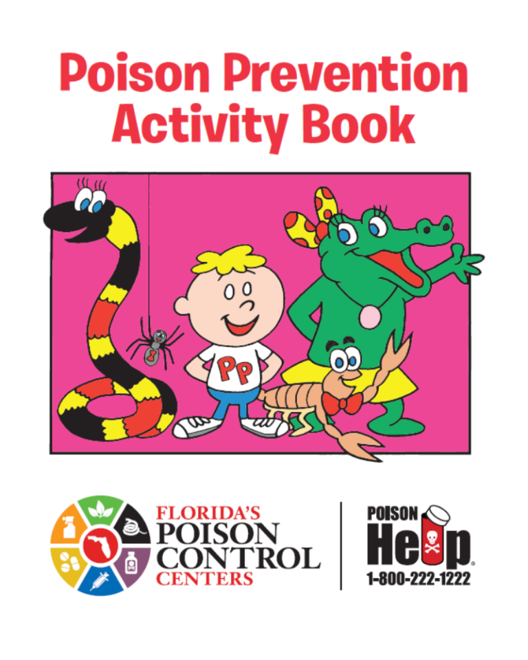 Poison Prevention Activity Book (English) - Florida's Poison Control ...