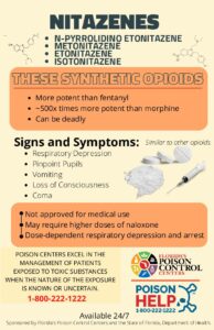 Nitazenes Flyer - Florida's Poison Control Centers
